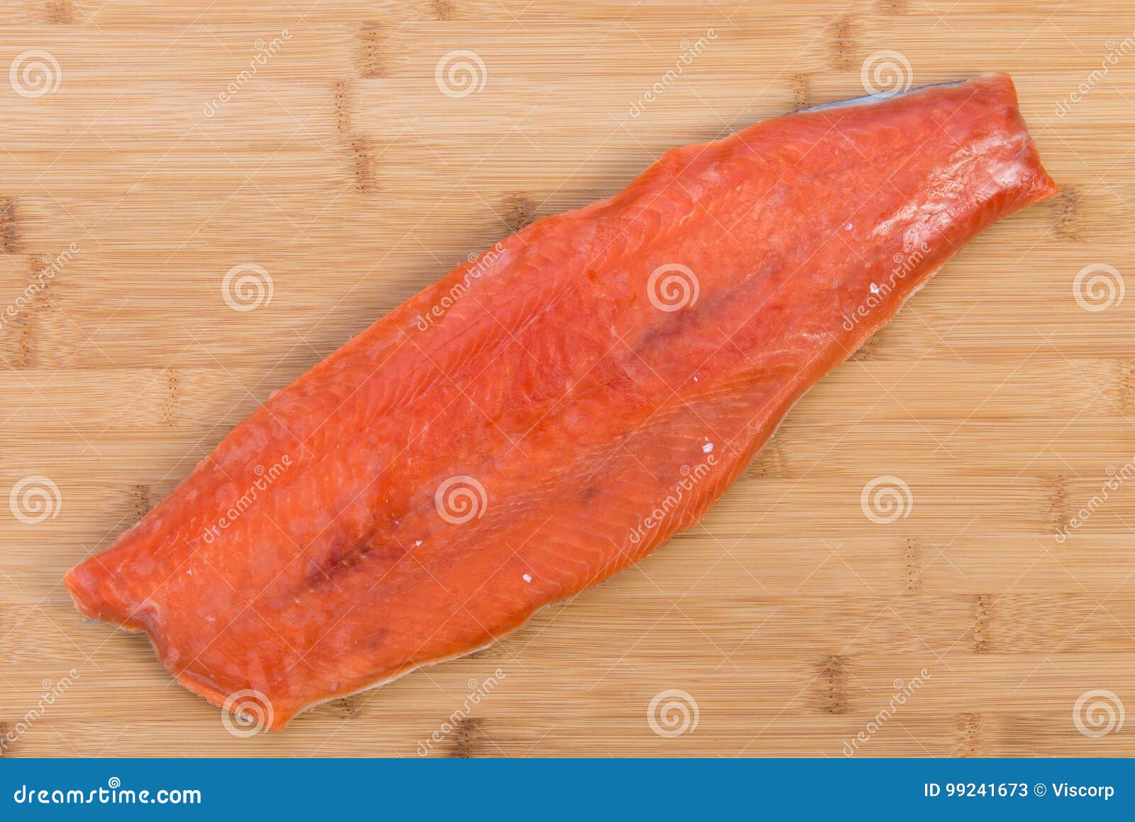 Frozen salmon fish fillet stock image. Image of meal - 99241673