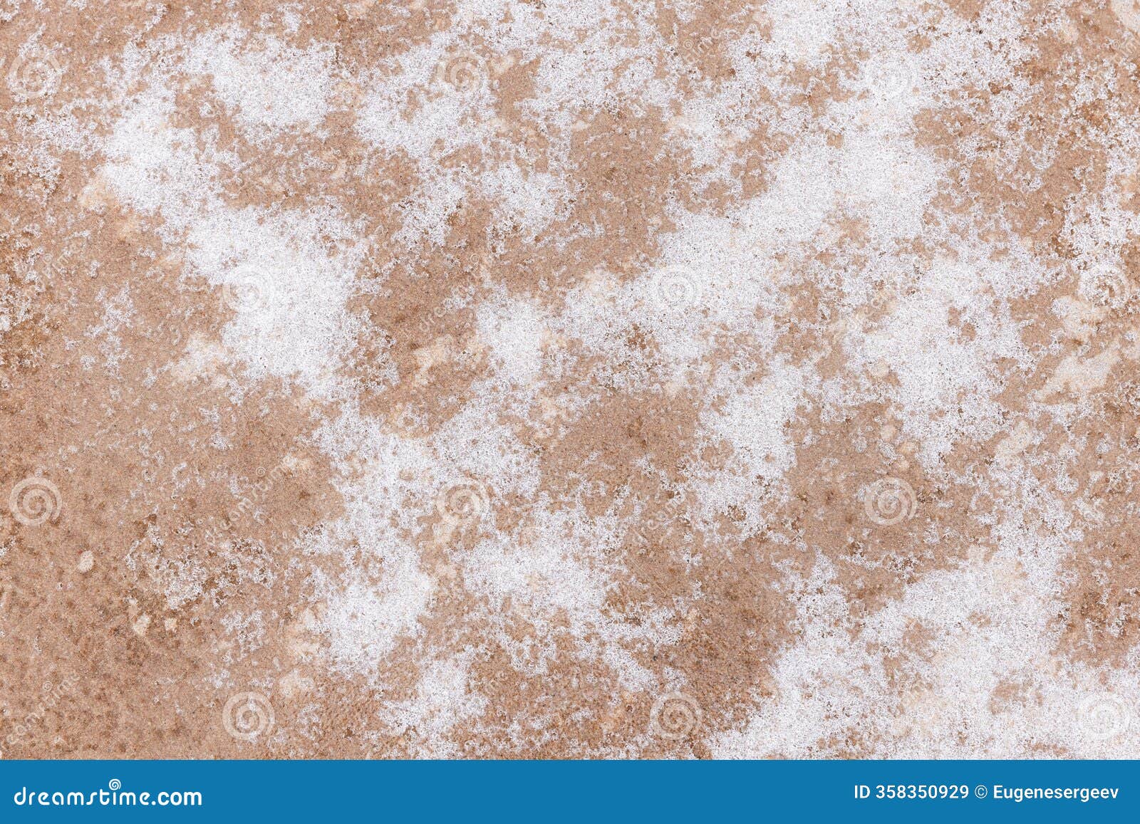 Frozen Sand Covered with Thin Ice Layer, Beach Ground Texture Stock ...