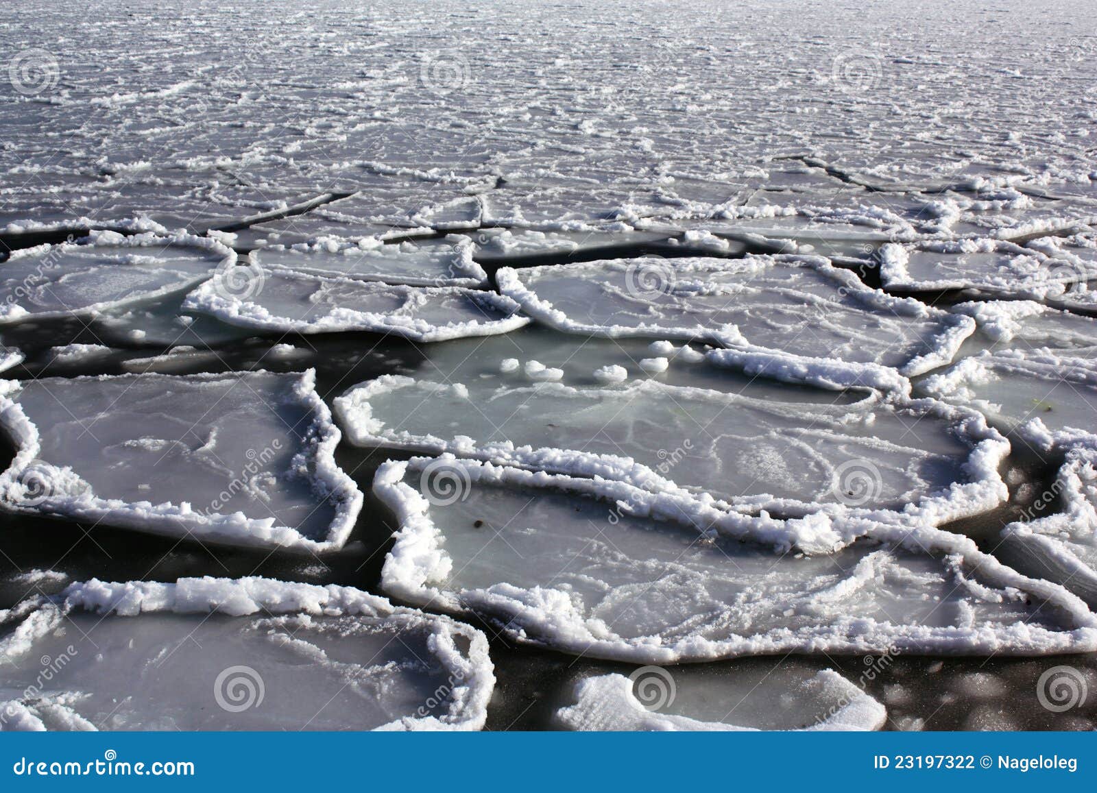 Frozen sea stock photo. Image of cold, winter, light - 23197322