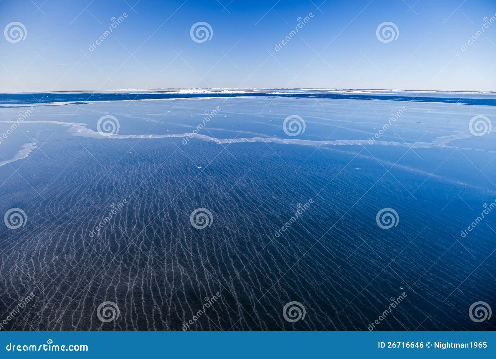 Frozen sea stock photo. Image of fishing, natural, nordic - 26716646