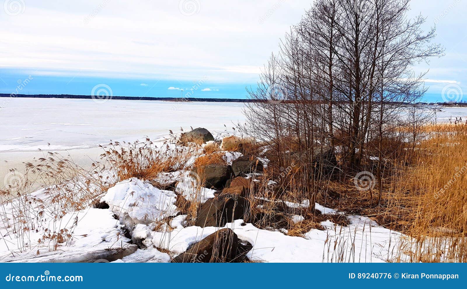 Frozen sea view stock photo. Image of nature, vaasa, frozen - 89240776