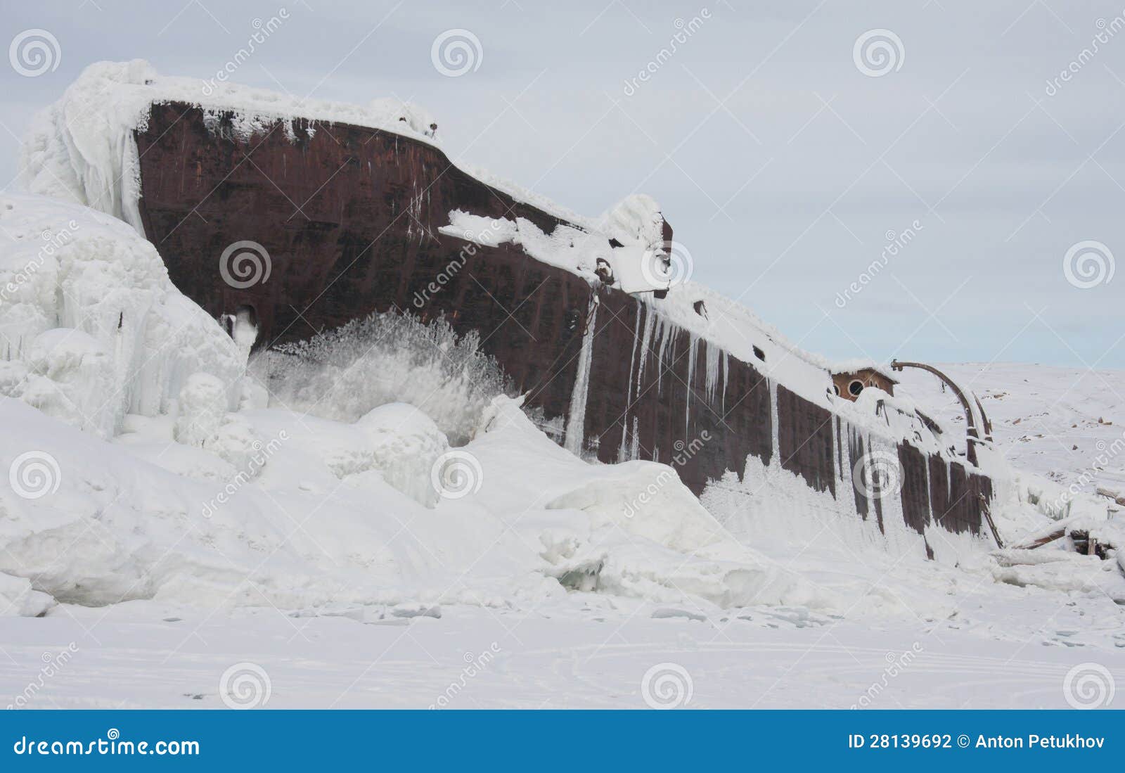 Frozen Ship Cable Stock Image | CartoonDealer.com #17756917