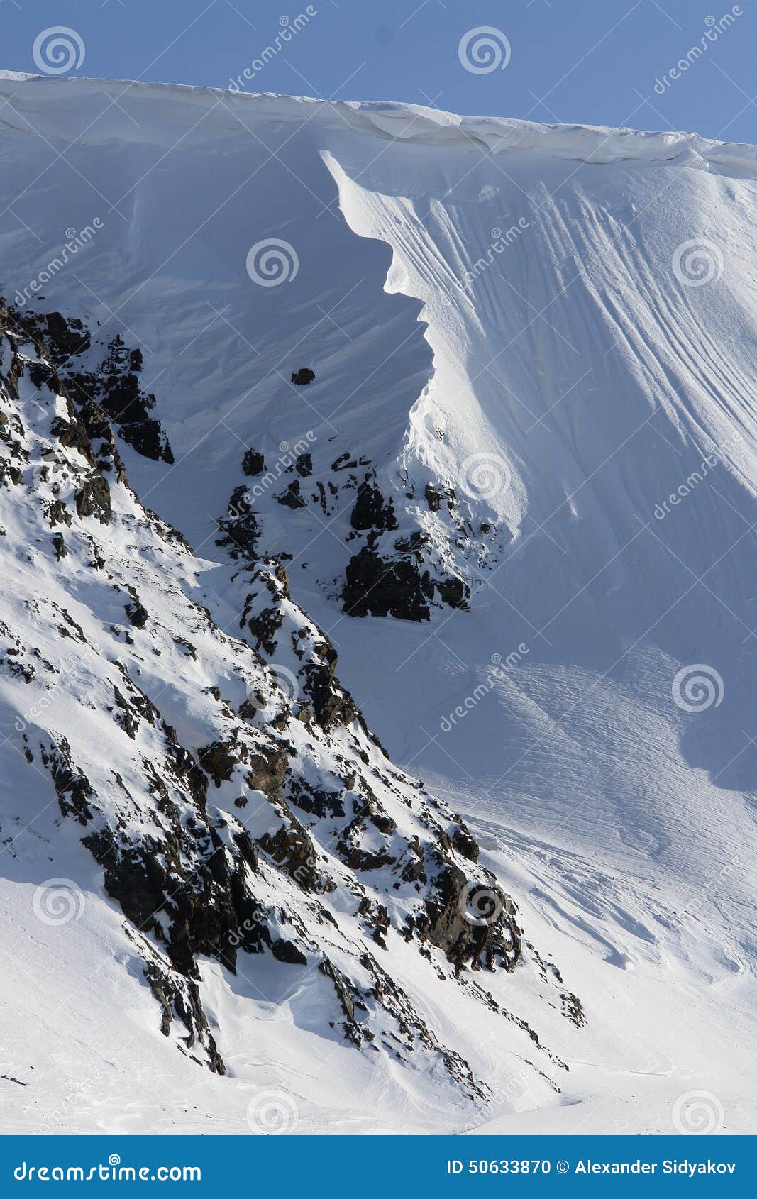 Frozen Shore of the Arctic Ocean. Stock Photo - Image of peak, cool ...
