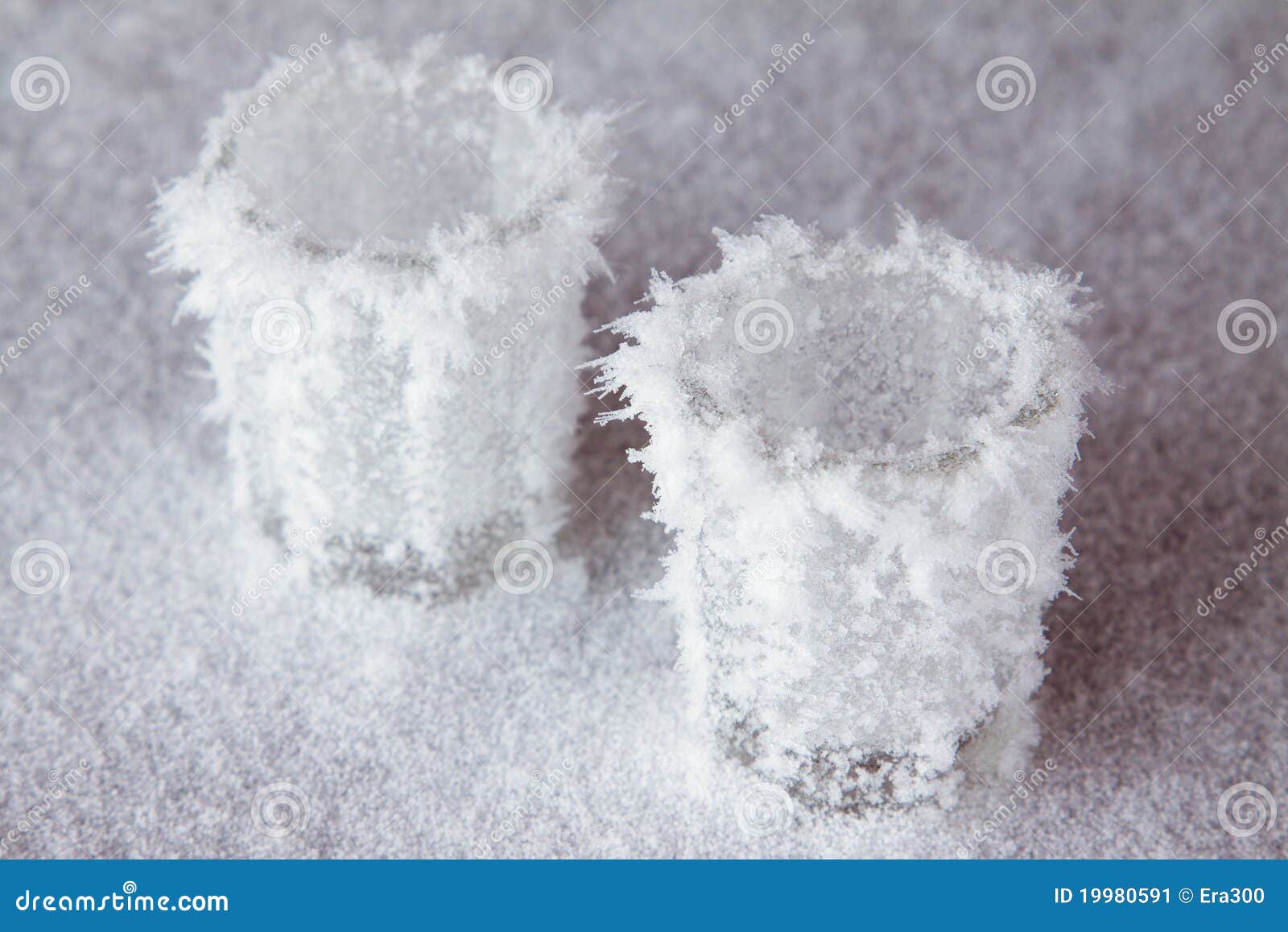 Frozen shots stock image. Image of frost, refreshment - 19980591