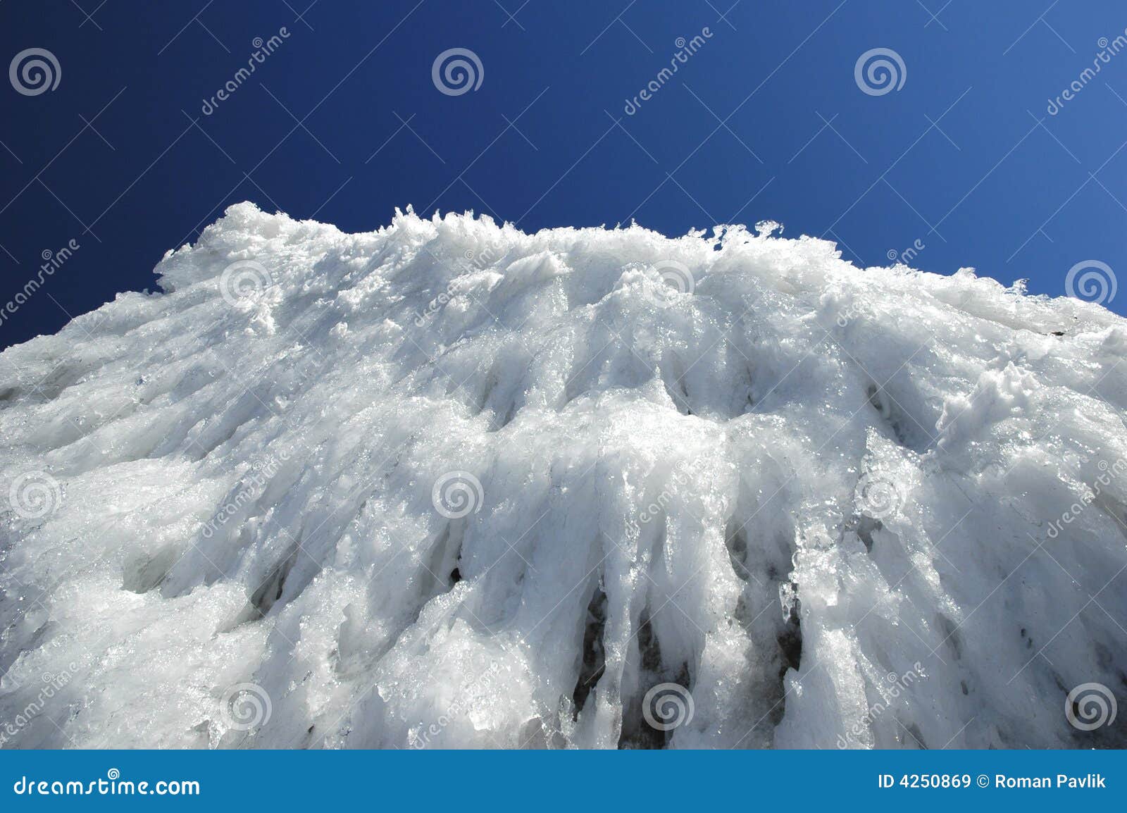 Frozen snow stock image. Image of snow, condition, frozen - 4250869