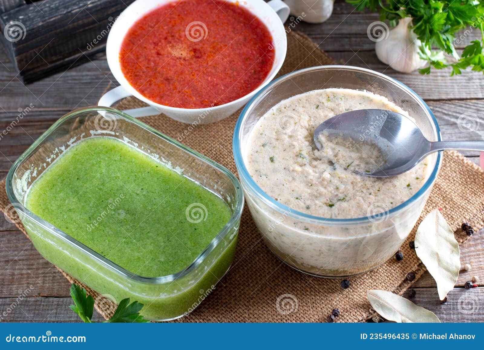 Frozen Soup in a Container. Frozen Food Stock Image - Image of corn ...