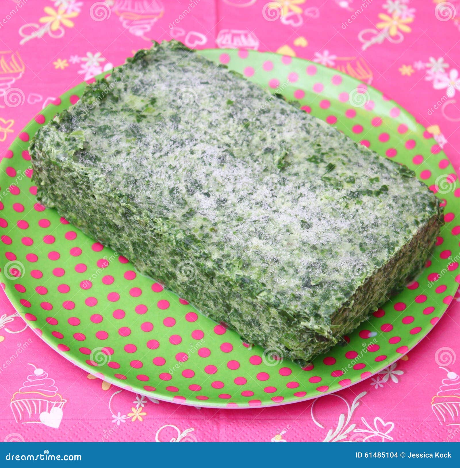 Frozen Spinach stock photo. Image of spinach, frozen - 61485104