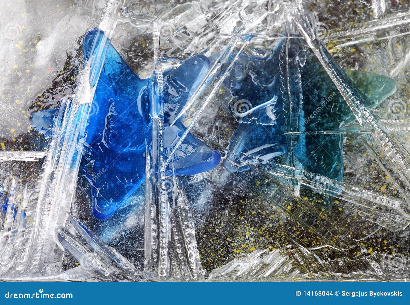 Frozen stars stock photo. Image of abstract, spike, silicone - 14168044