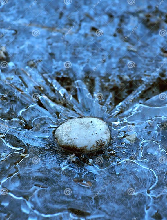 Frozen stone stock image. Image of abstract, border, beauty - 22785063