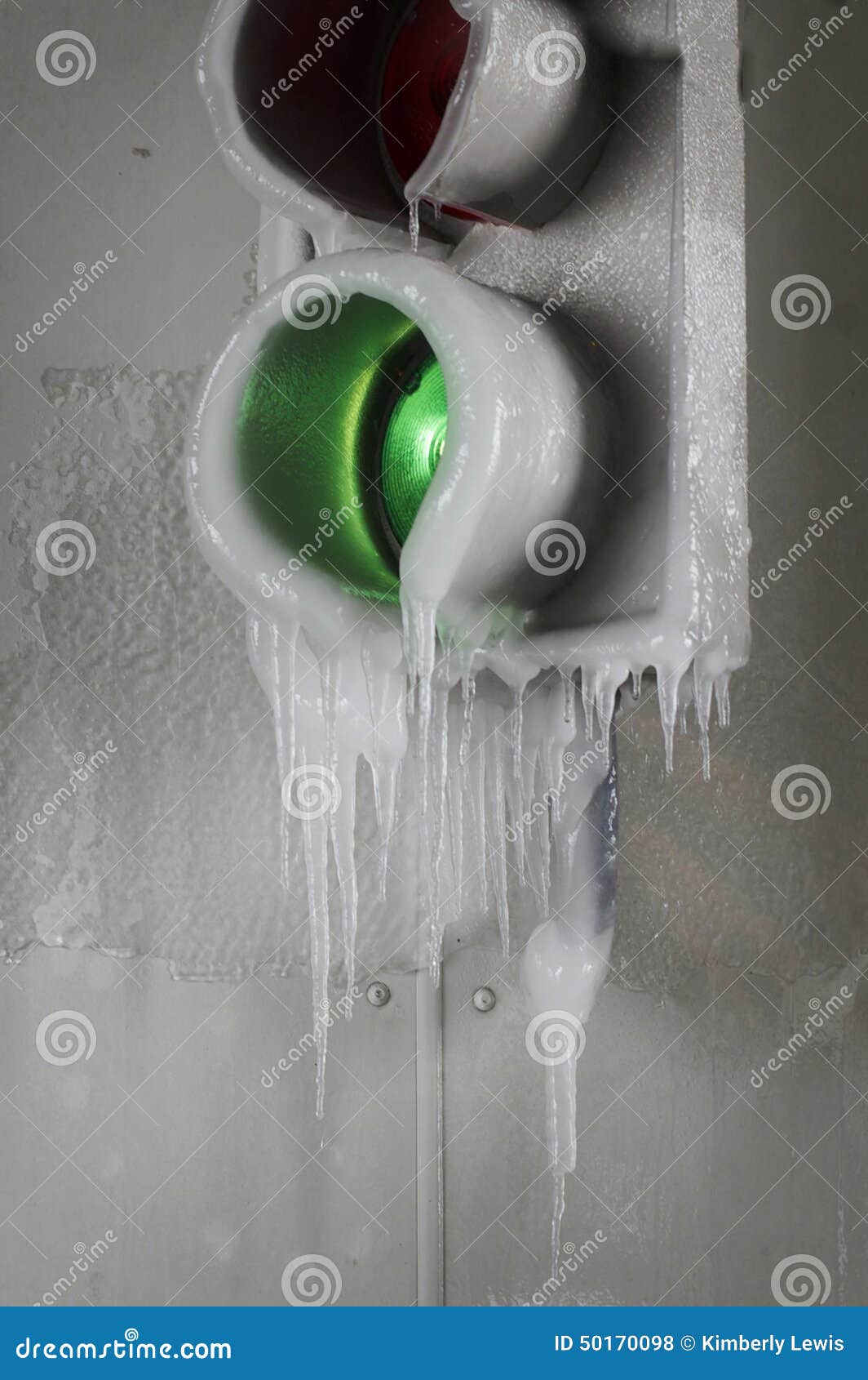 Frozen Stop Sign Vertical Royalty-Free Stock Photography ...