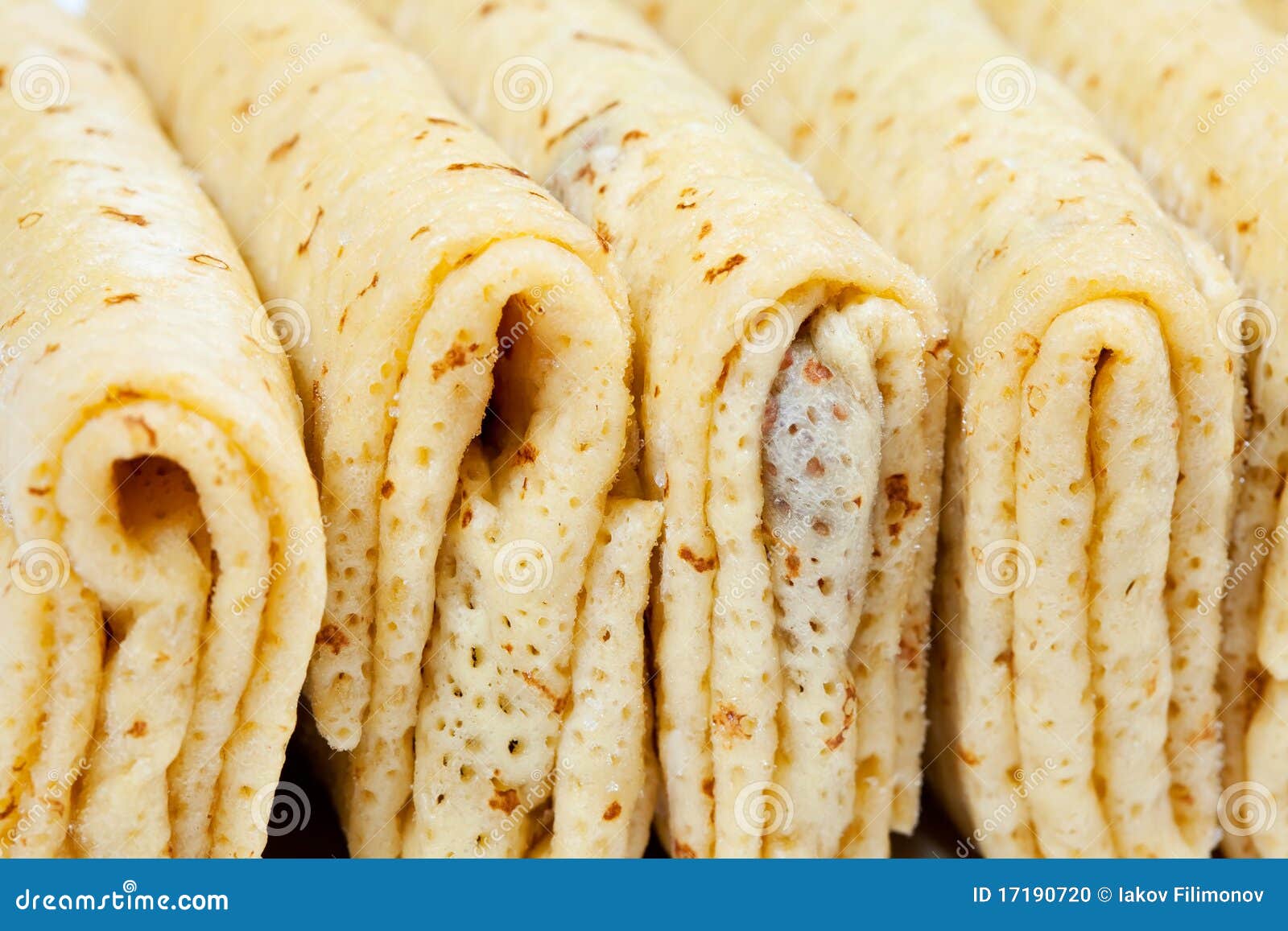 Frozen stuffed pancake stock photo. Image of frost, stuffing - 17190720