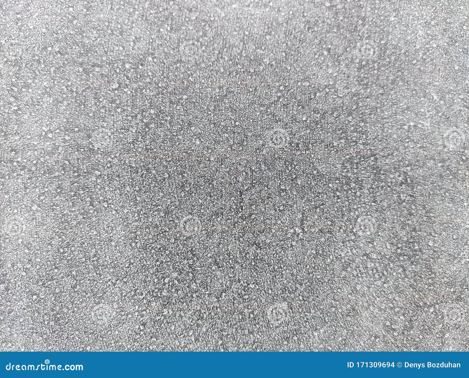 Frozen Texture Covered by a Thin Layer of Snow Stock Photo - Image of ...