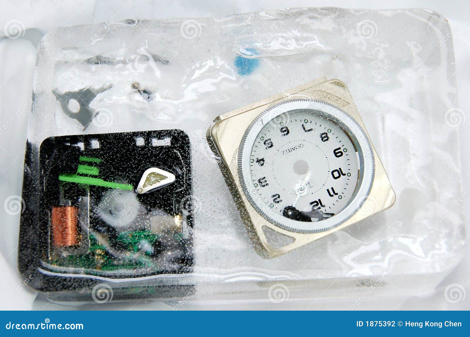 Frozen time stock photo. Image of casing, stop, elctronic - 1875392