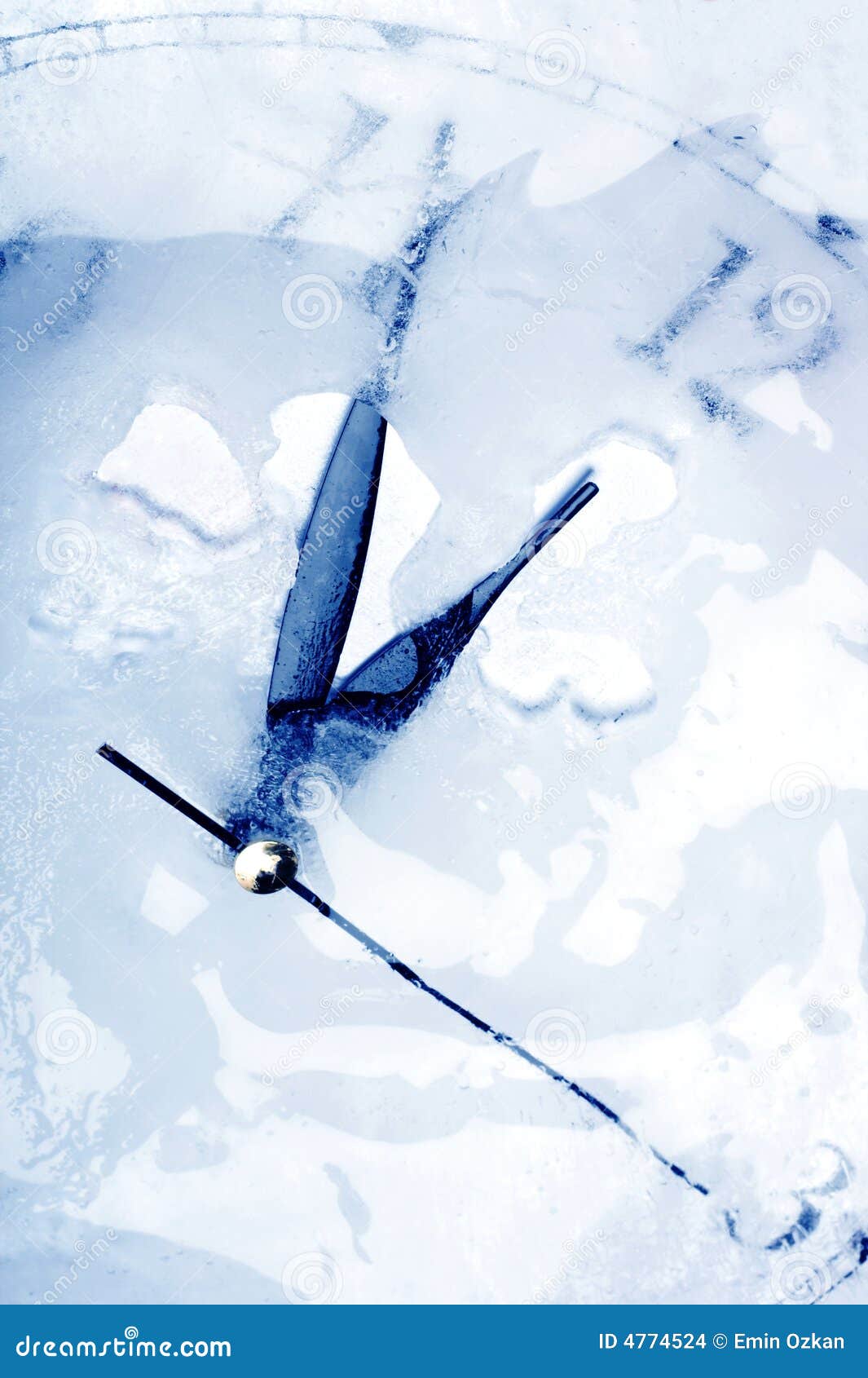 Frozen time stock photo. Image of blue, frozen, frost - 4774524