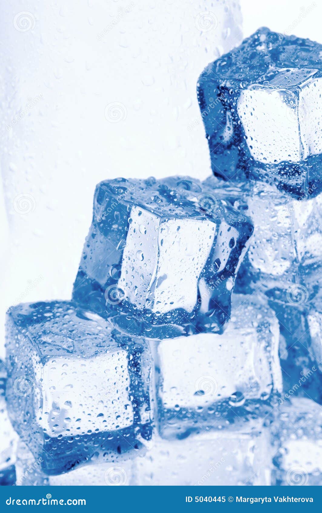 Frozen Transparent Ice Cubes Stock Image - Image of cube, backgrounds ...