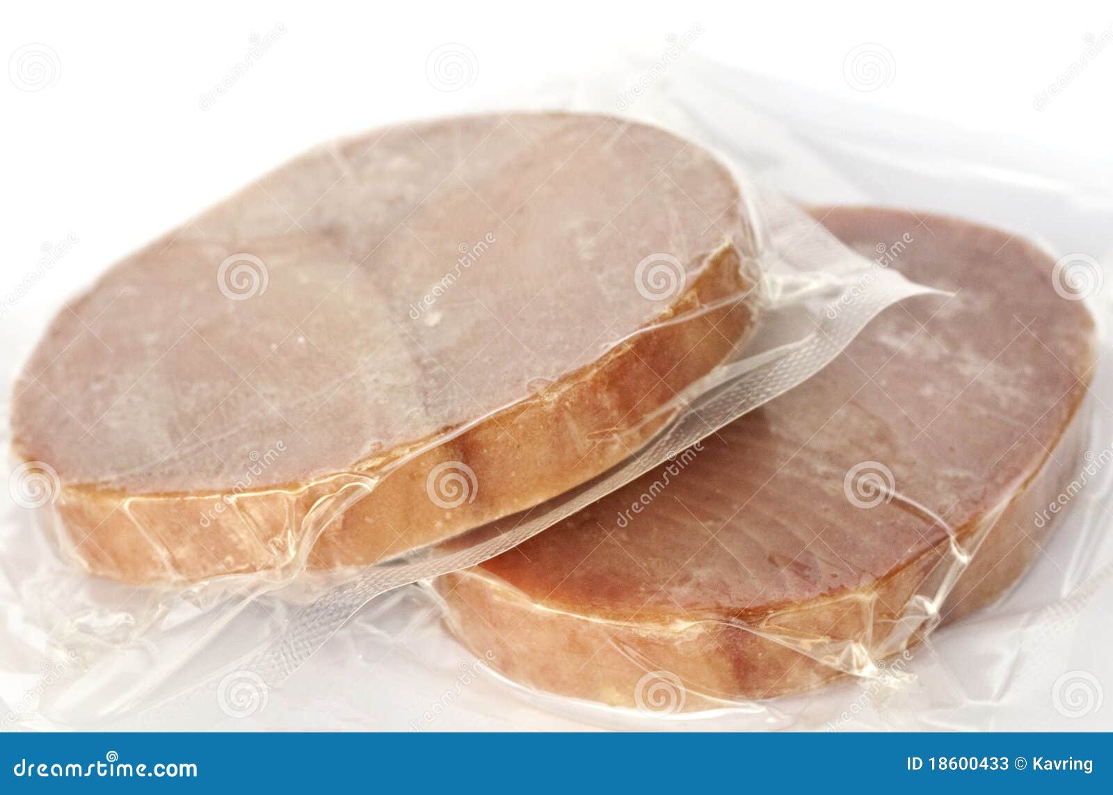 Frozen Tuna In Packed On Wooden Block Royalty-Free Stock Image ...