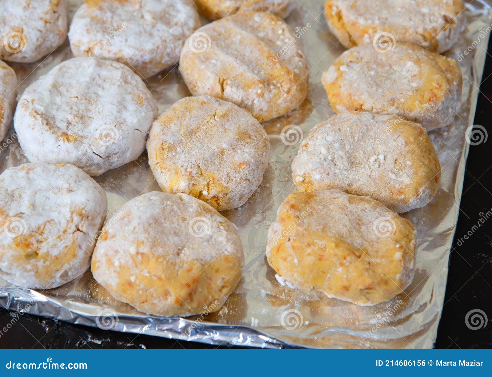 Frozen Vegetable Cutlets on the Board. Cutlets for a Vegetarian Burger ...