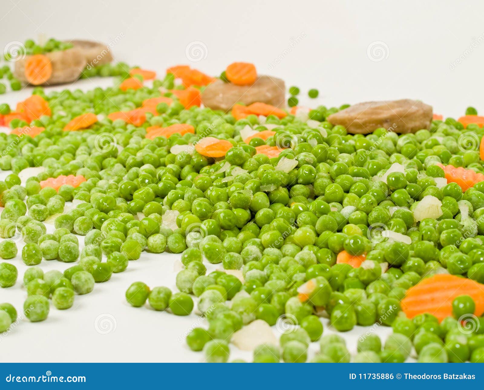 Frozen Vegetables stock photo. Image of macro, composition - 11735886
