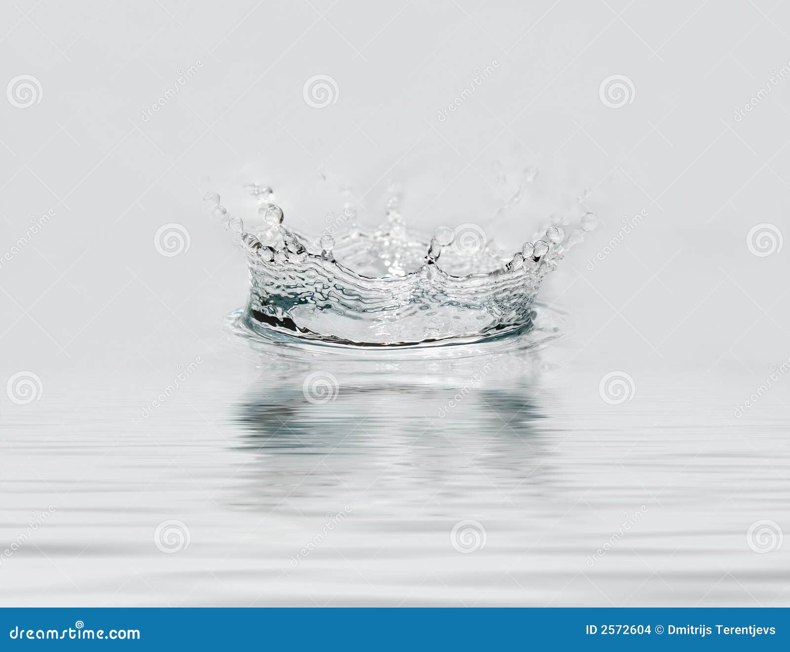 Frozen water drop. stock photo. Image of concepts, motion - 2572604