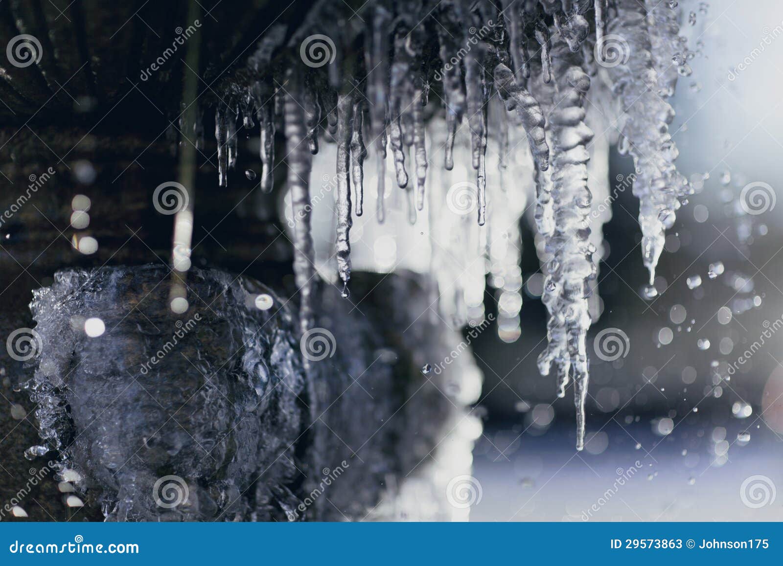 Frozen Water Droplets stock image. Image of feature, white - 29573863