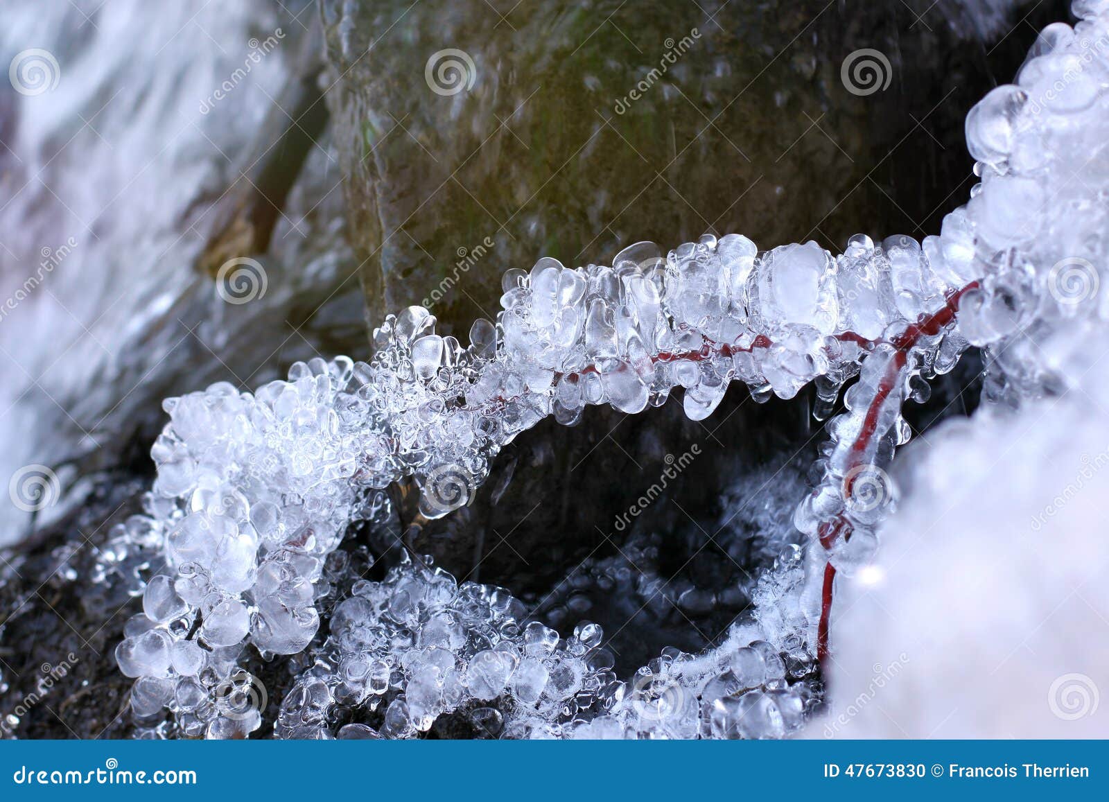 Frozen water stock photo. Image of december, breaking - 47673830