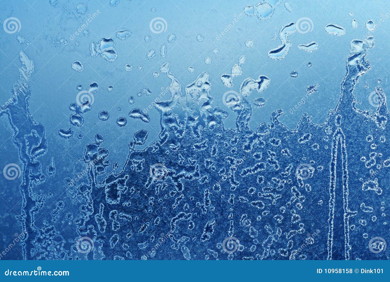 Frozen water drops stock photo. Image of rime, cold, crystallization ...