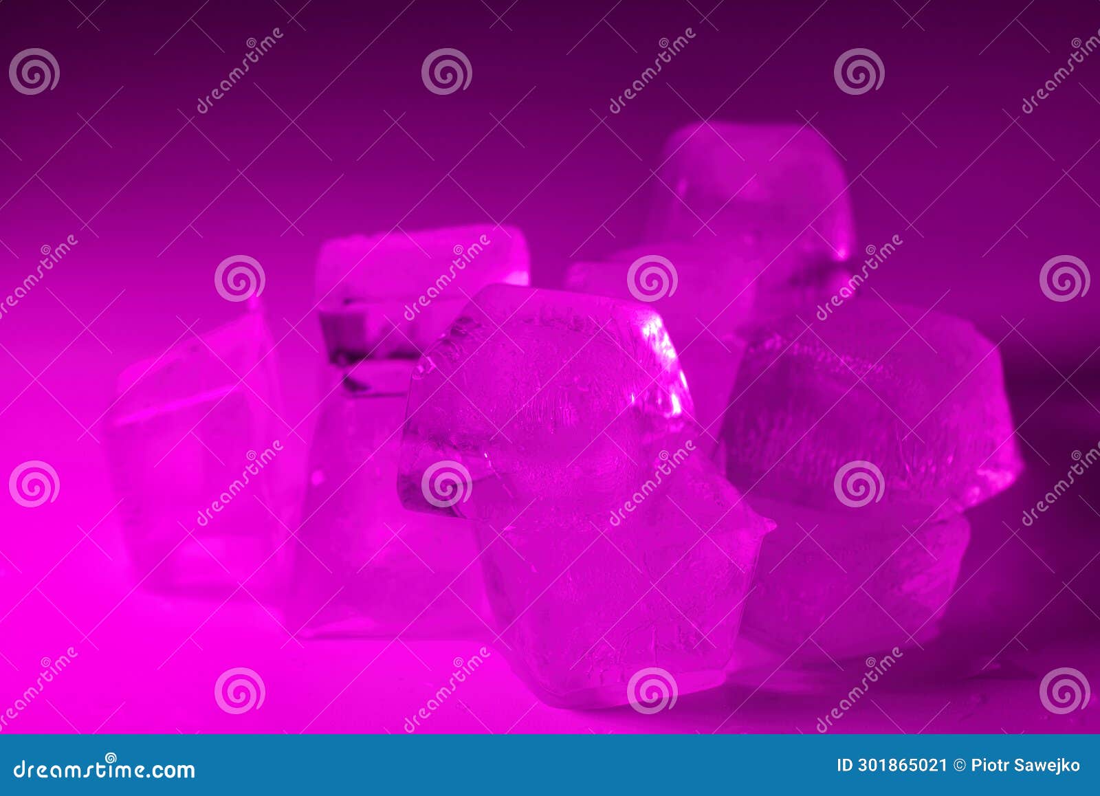 Frozen Water Ice Air Bubbles in Ice Colors Abstraction Beautiful Stock ...