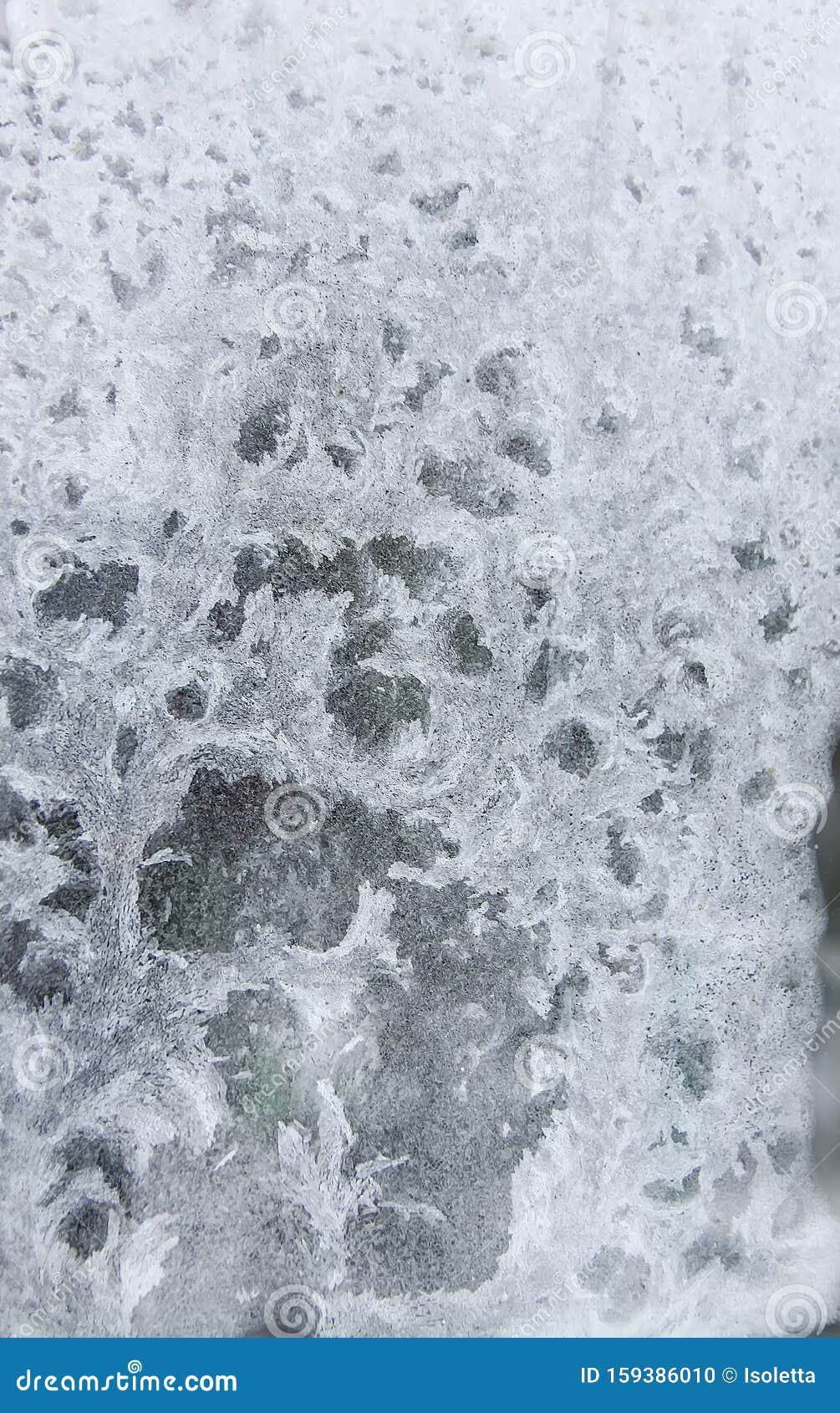 Frozen Water Overlay Natural Ice Pattern Texture Background Stock Photo ...