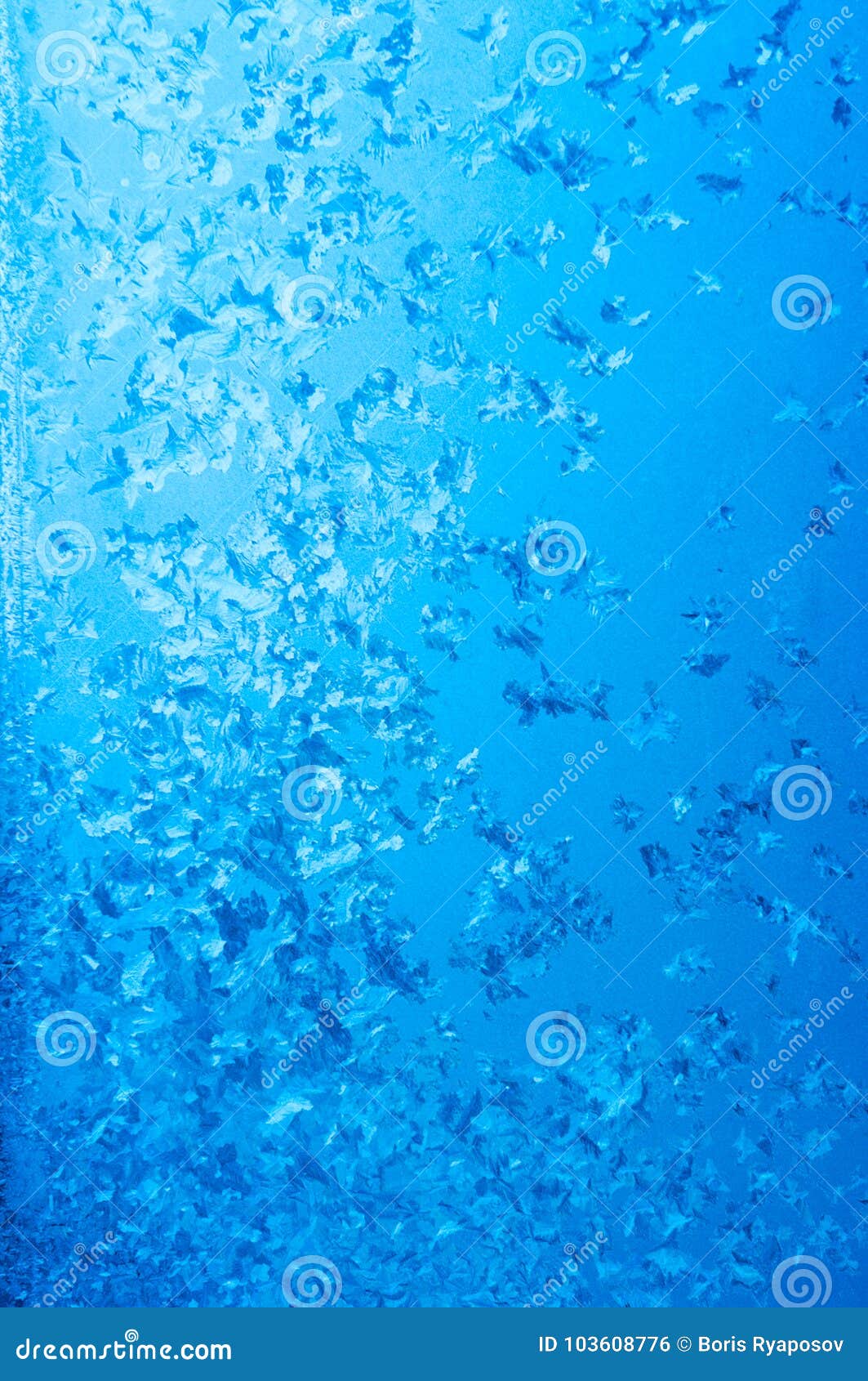 Frozen window glass stock photo. Image of light, winter - 103608776