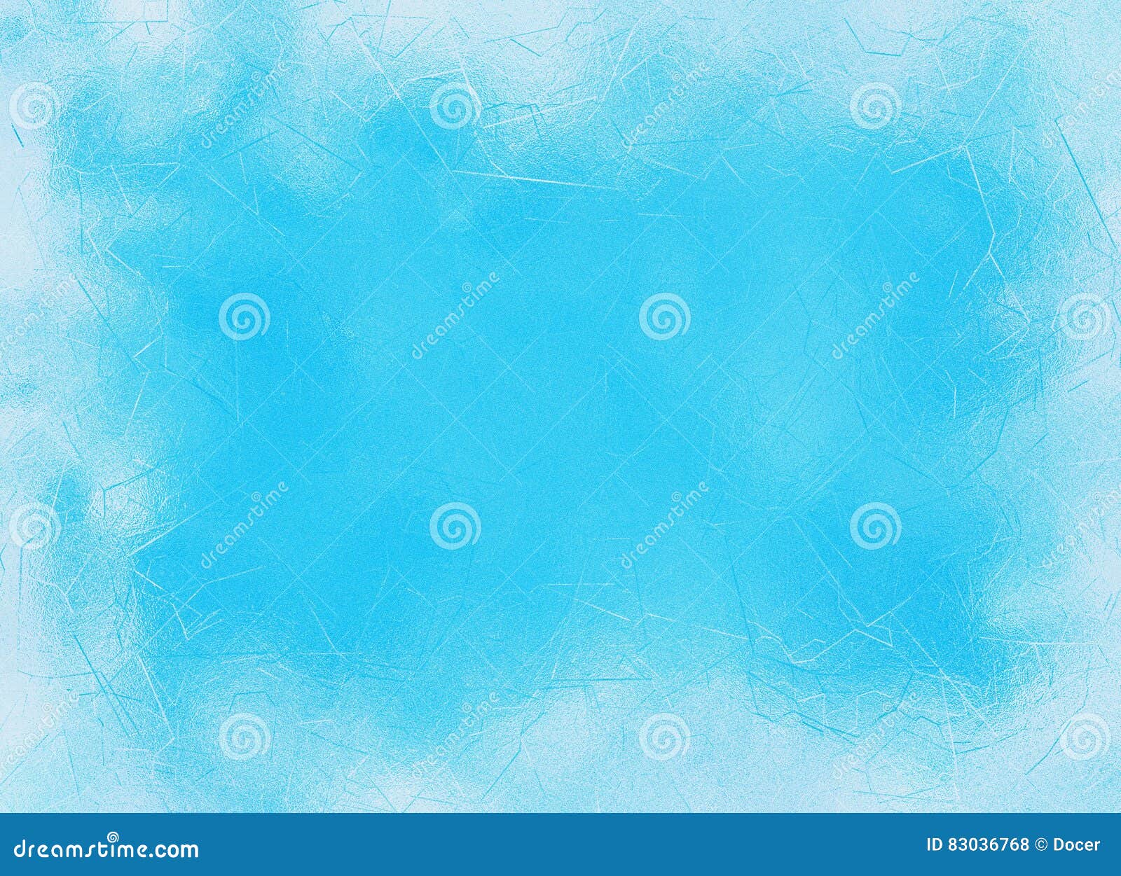 Frozen Window Ice Blue Frame Backgrounds Stock Illustration ...