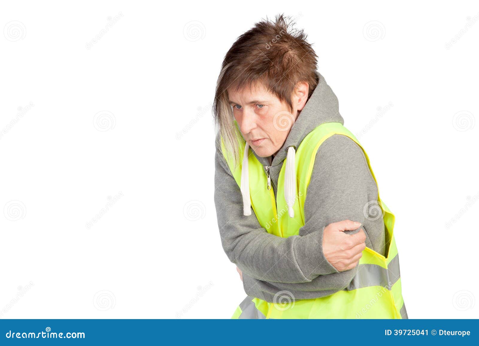 Frozen worker stock image. Image of parky, fossil, season - 39725041
