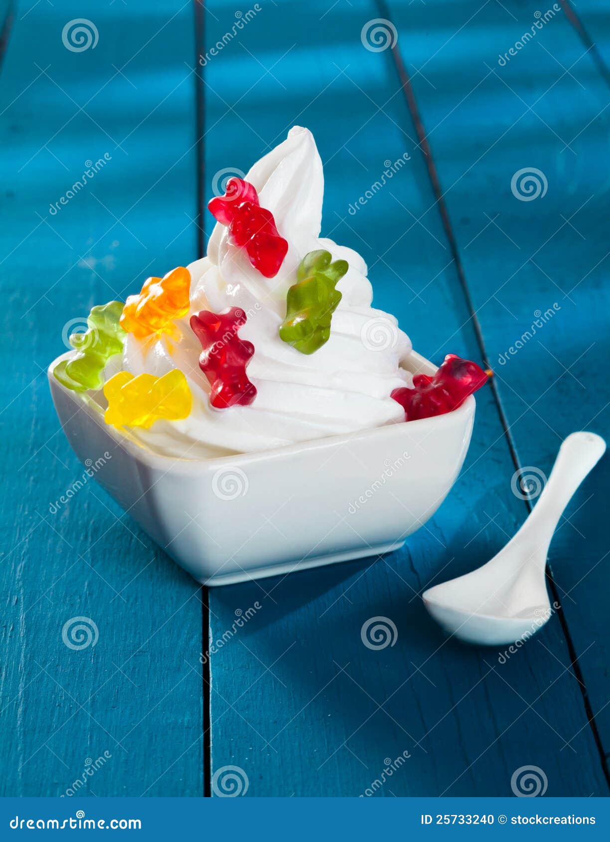 Frozen Yogurt editorial image. Image of restaurant, cuisine - 25733240
