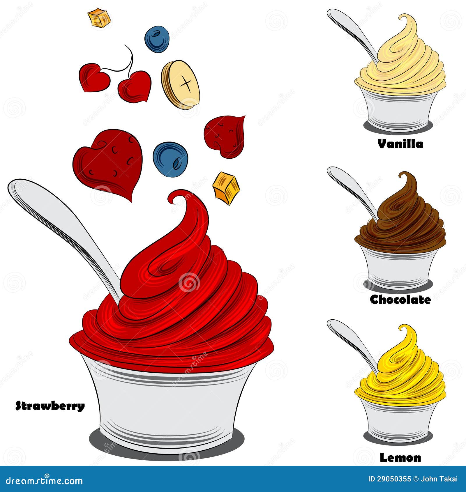 Toppings Cartoons, Illustrations & Vector Stock Images - 118484 ...
