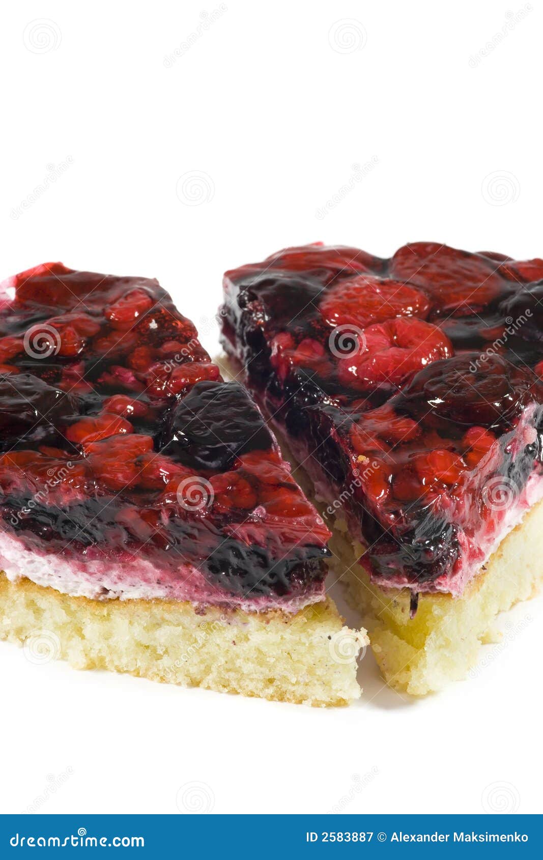 Frucht-Torte stockbild. Bild von nahaufnahme, kuchen, nahrung - 2583887