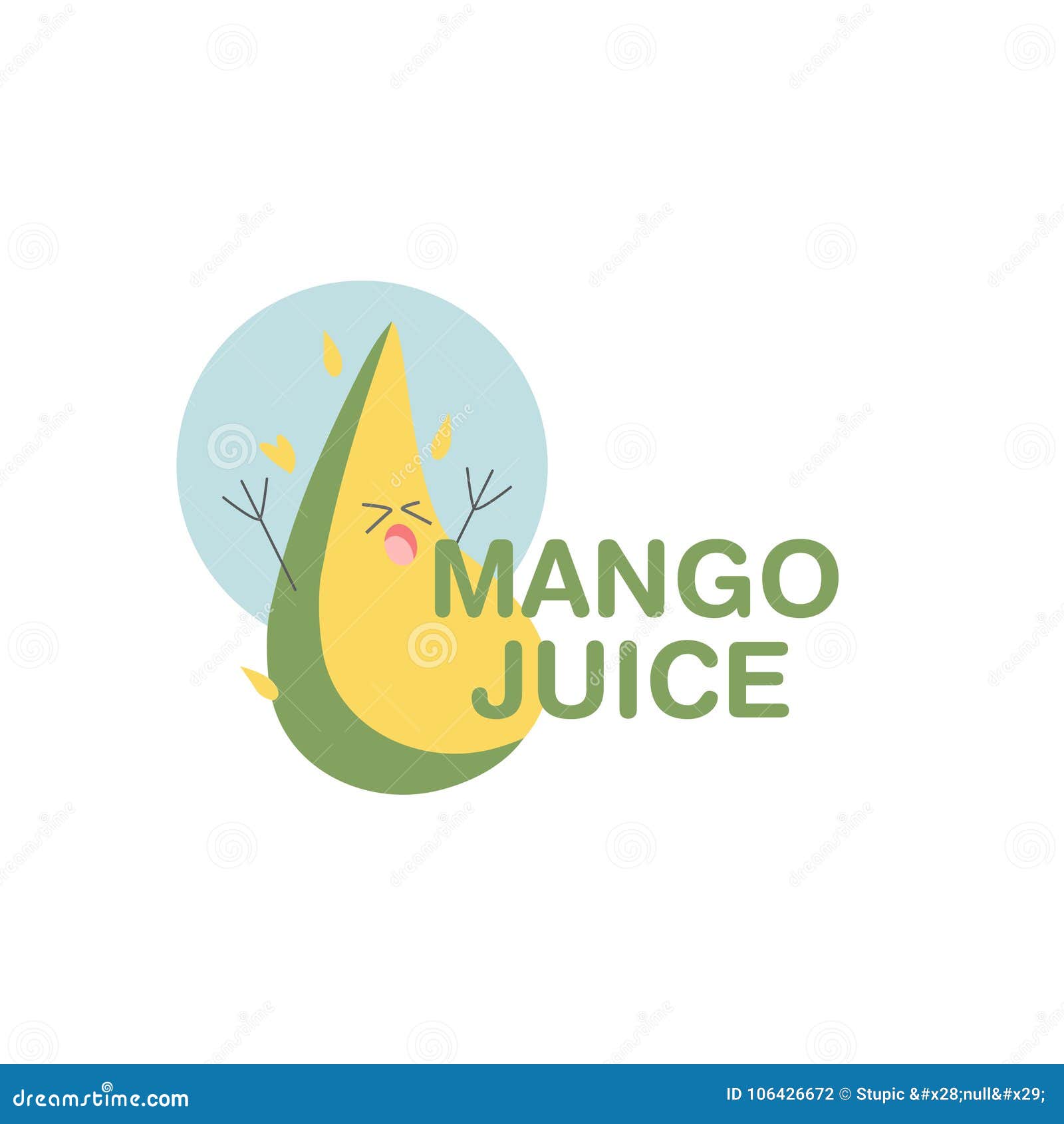 Fruchtsaft-Logo Vektor Art Logo Template Und Illustration Vektor ...