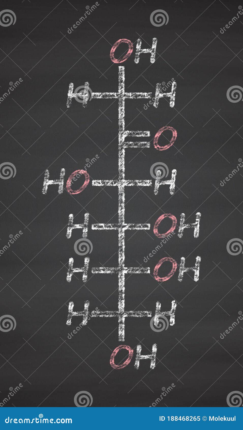 Fructose Fruit Sugar Molecule, Chemical Structure Stock Image ...