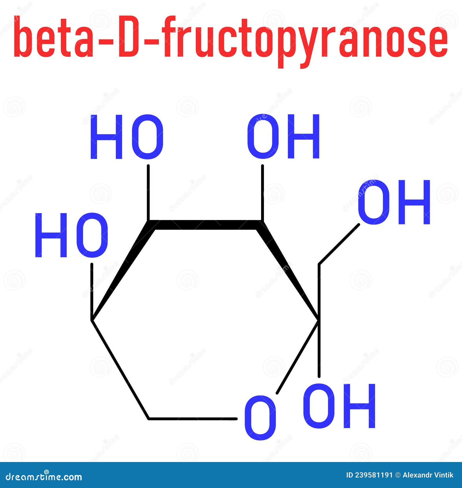 Alpha D Fructopyranose