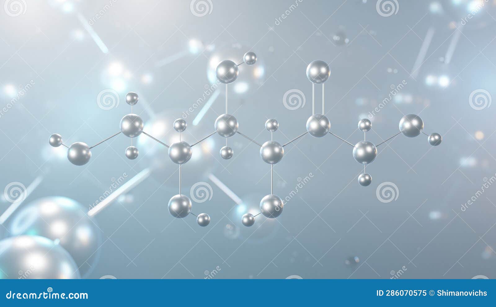 Fructose Molecular Structure, 3d Model Molecule, Beta-d-fructofuranose ...
