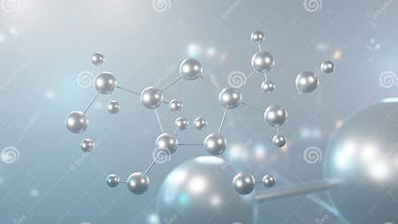 Fructose Molecular Structure, 3d Model Molecule, Beta-d-fructofuranose ...