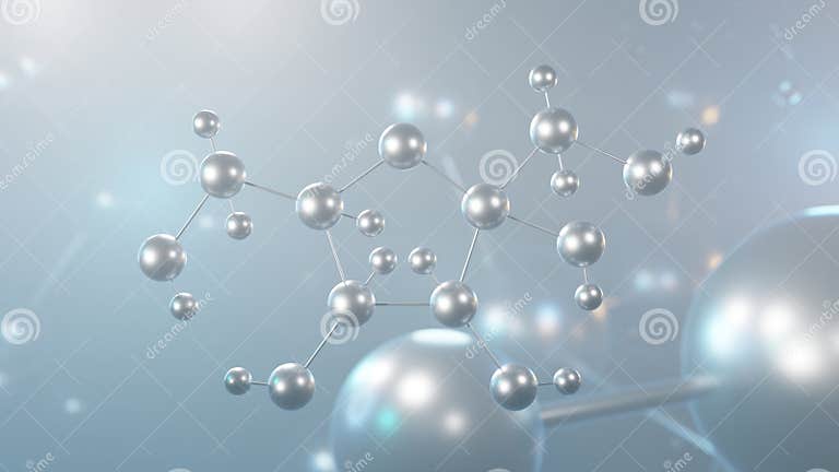 Fructose Molecular Structure, 3d Model Molecule, Beta-d-fructofuranose ...