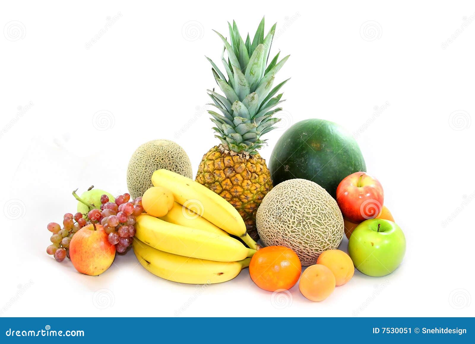 Fruit Arrangement stock image. Image of grapes, green - 7530051