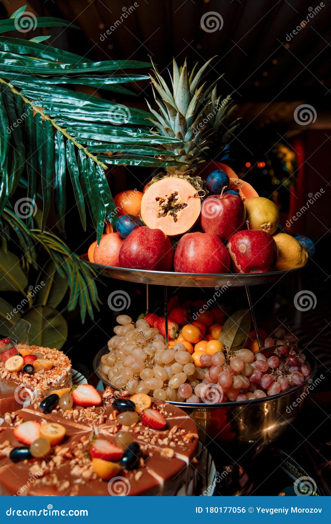Fruit Assortment at the Event, Buffet, Catering Stock Photo - Image of ...