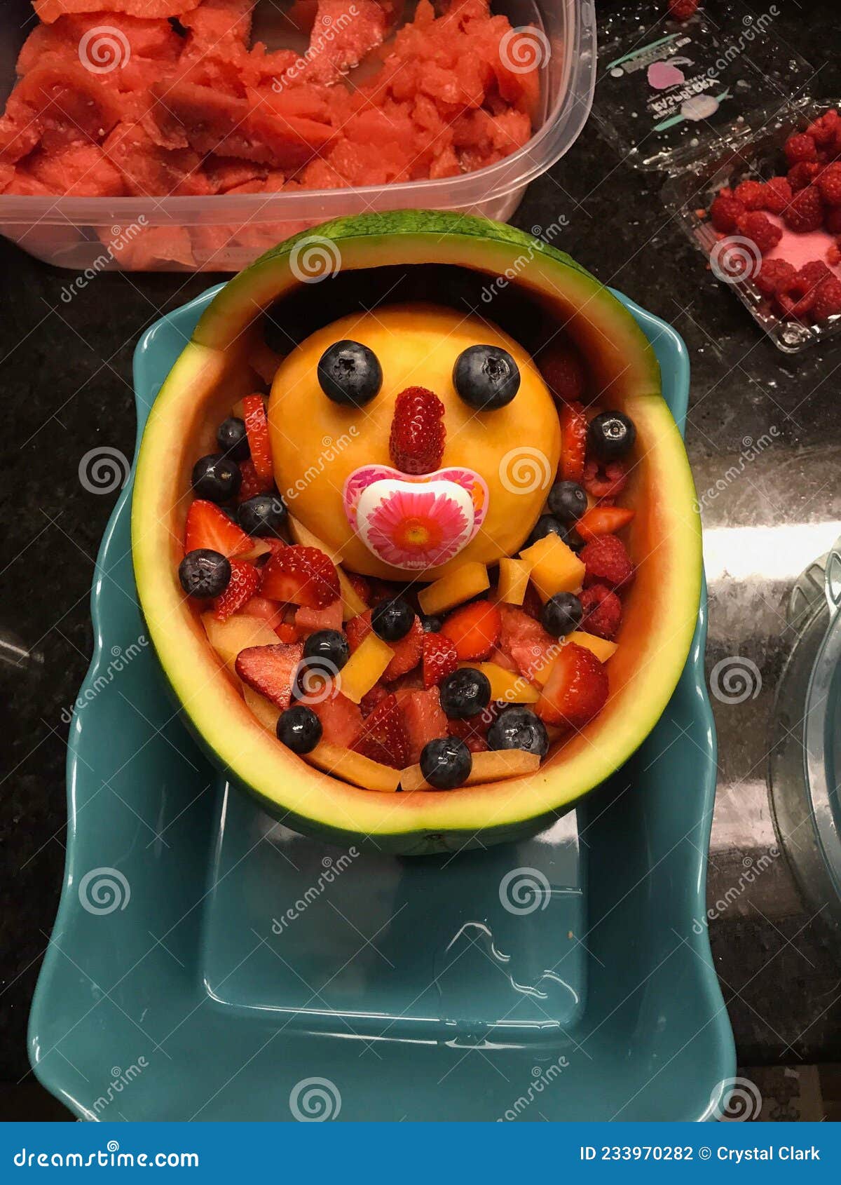 Fruit Baby ðŸ ¼ stock photo. Image of meal, flower, plant - 233970282