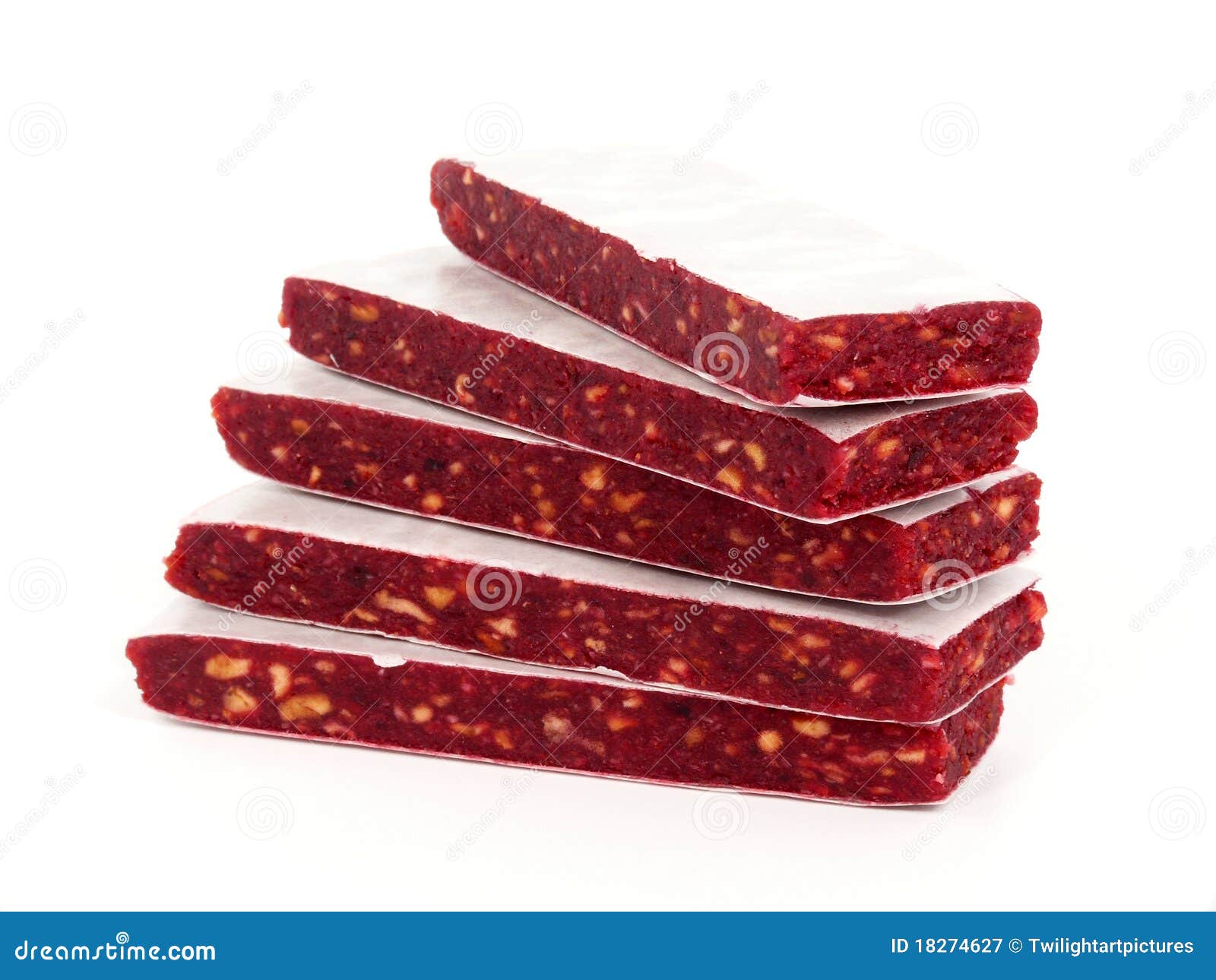 Fruit bars stock image. Image of muesli, optional, oblate - 18274627