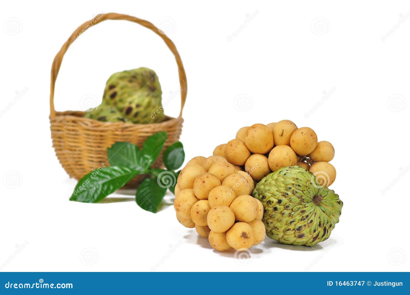 Fruit basket stock image. Image of dessert, longong, eating - 16463747