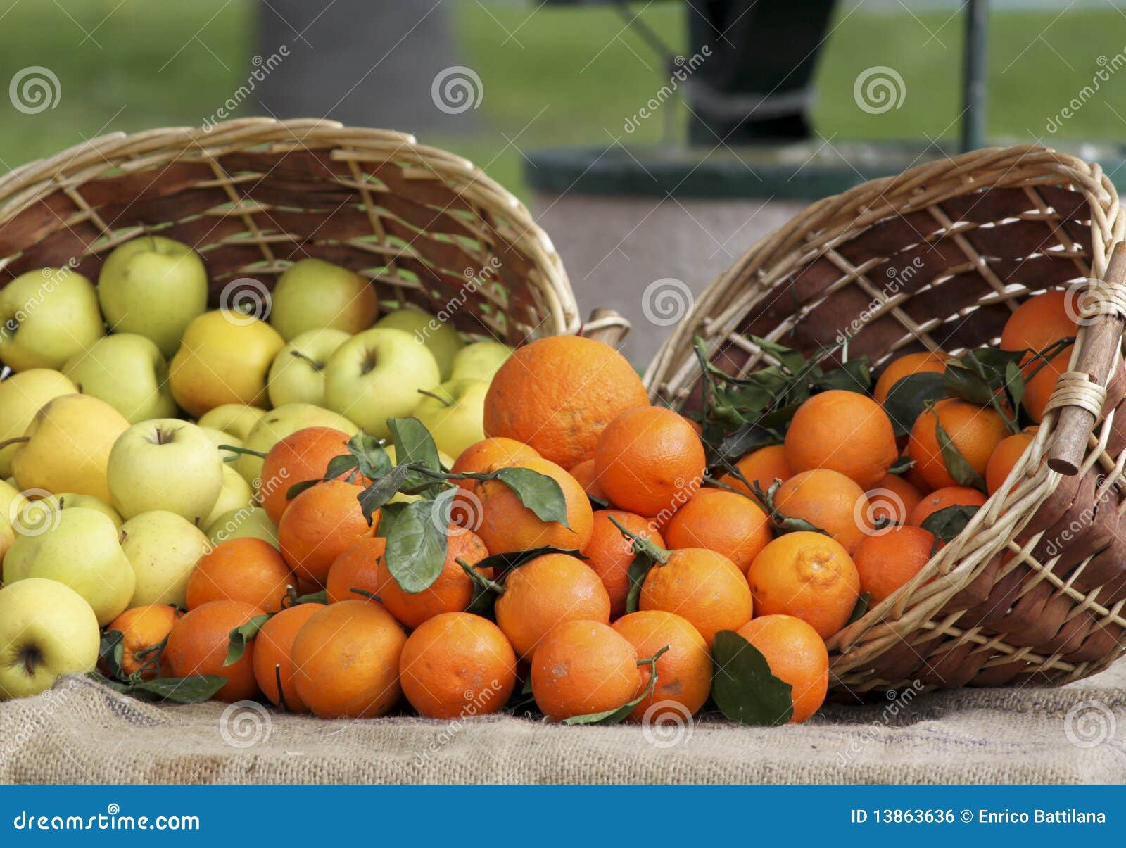 Fruit Baskets stock photo. Image of food, mediterranean - 13863636