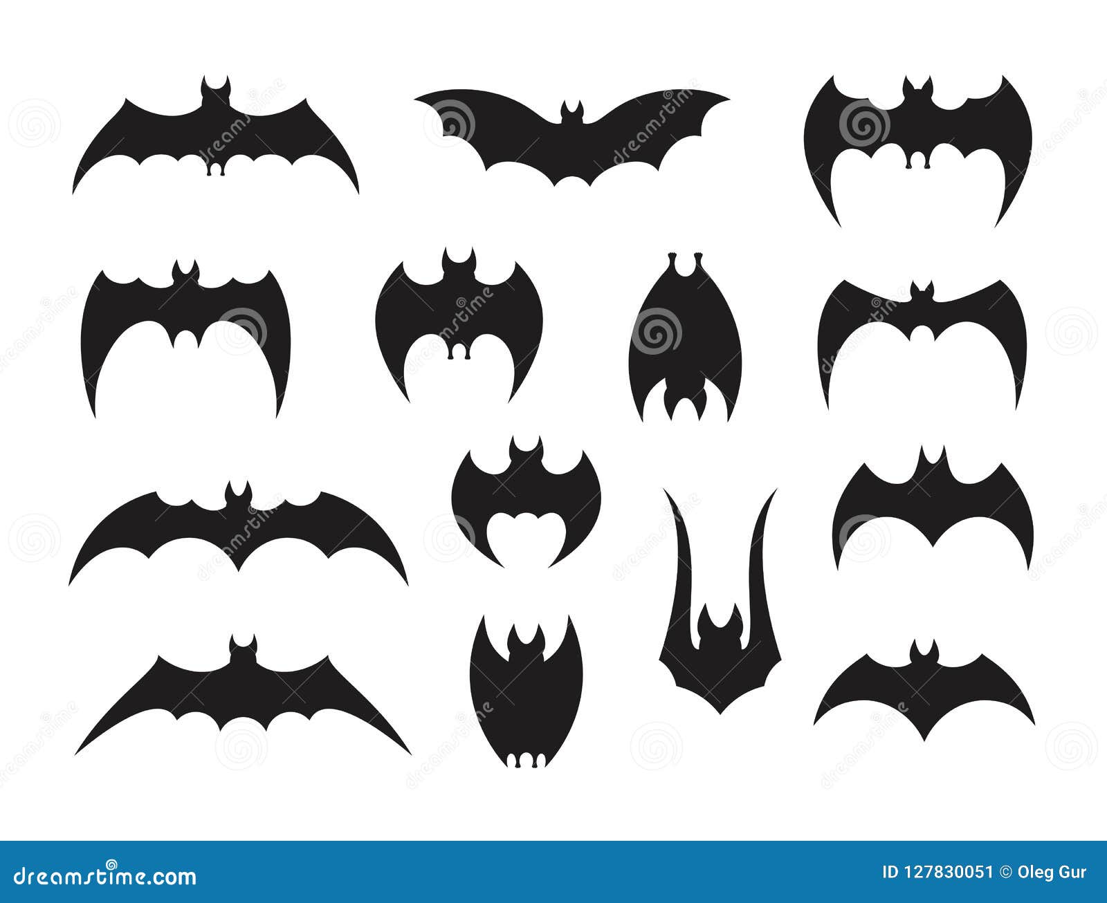 Fruit Bat. Isolated Bat on White Background Stock Vector - Illustration ...