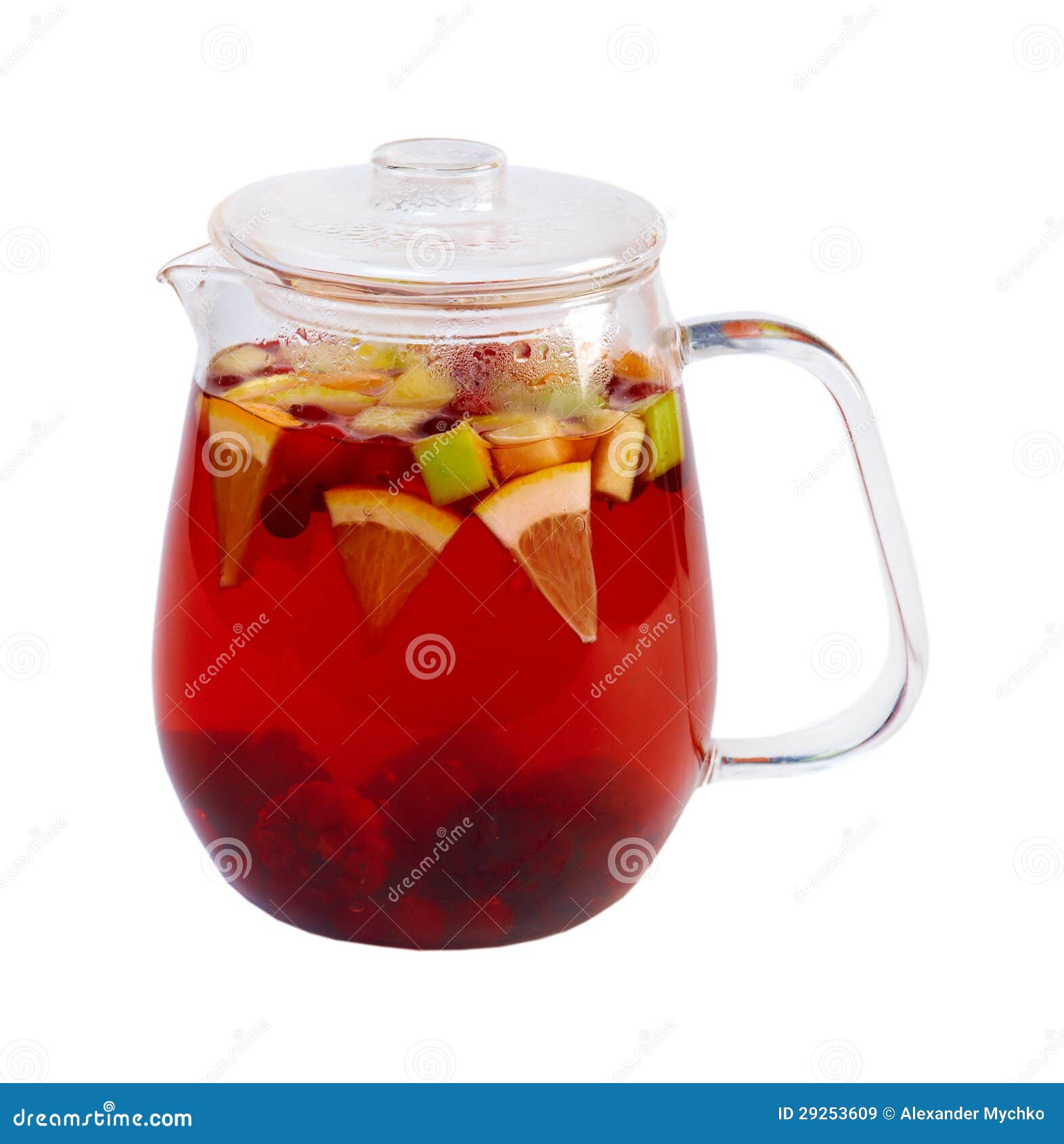 Fruit berry green tea stock image. Image of beverage - 29253609