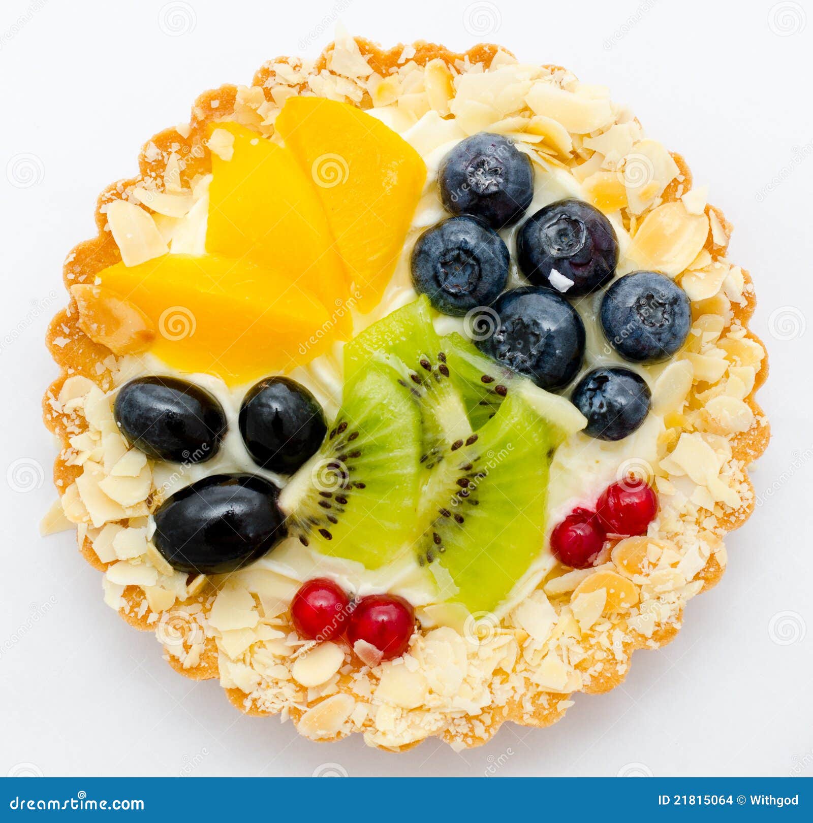 Fruit and berry tartlet stock photo. Image of dainty - 21815064