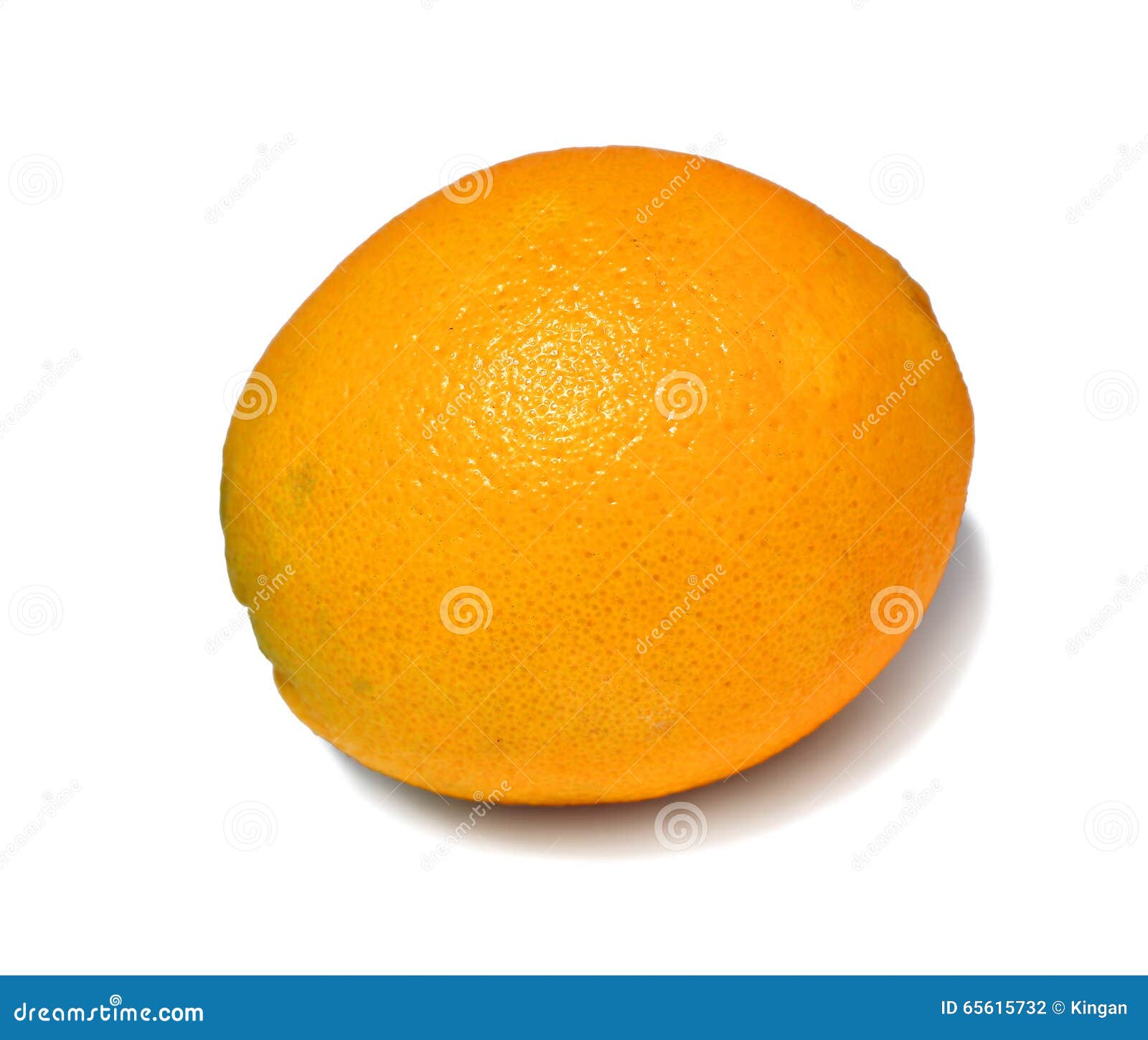 Fruit a Big Orange Closeup Isolated Stock Photo - Image of knobby ...
